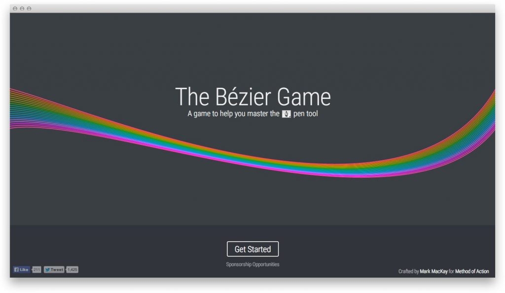 The Bézier Game — игра, которая поможет научиться управляться с пен ...