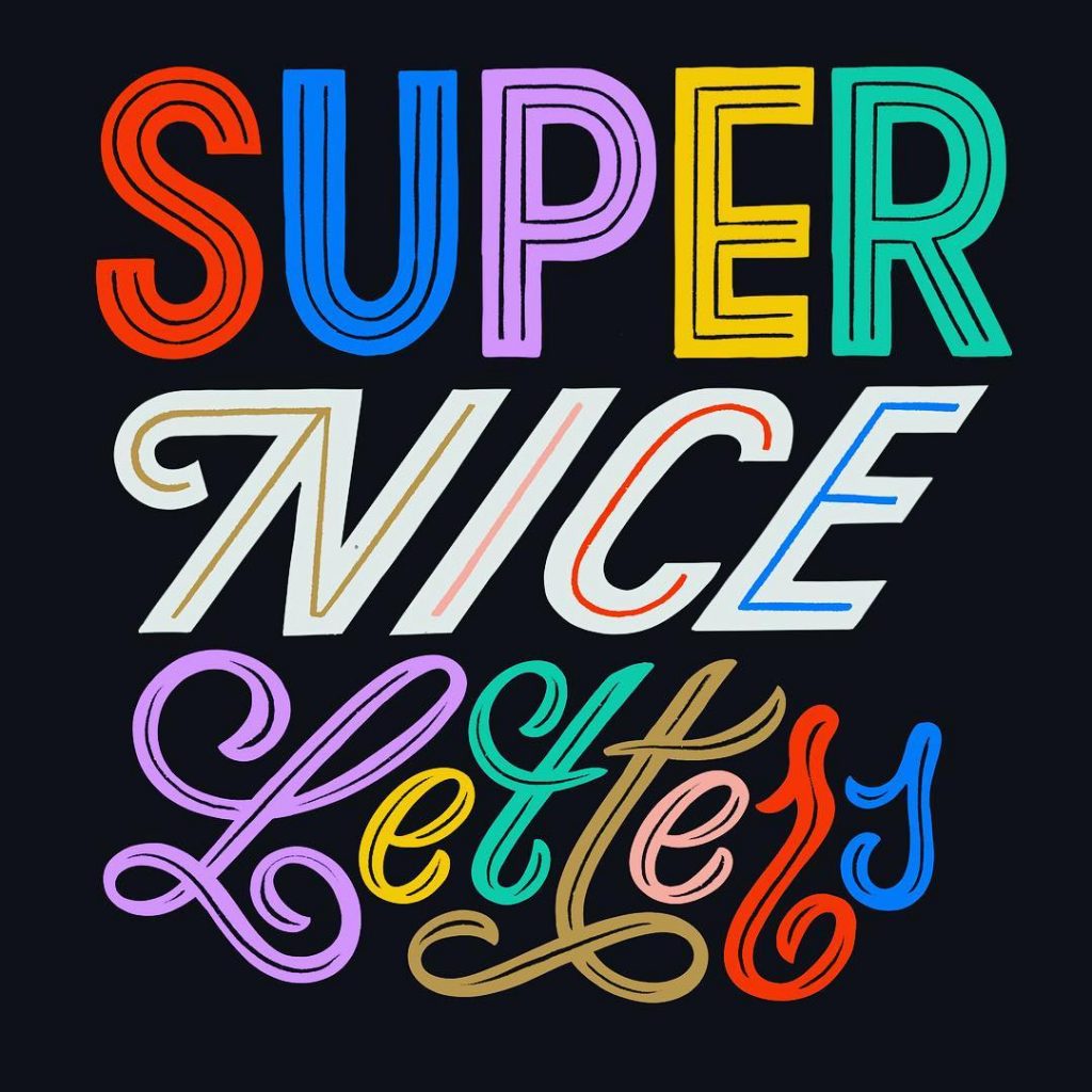 Свежая подборка винтажного и современного леттеринга Вовы Егошина ...