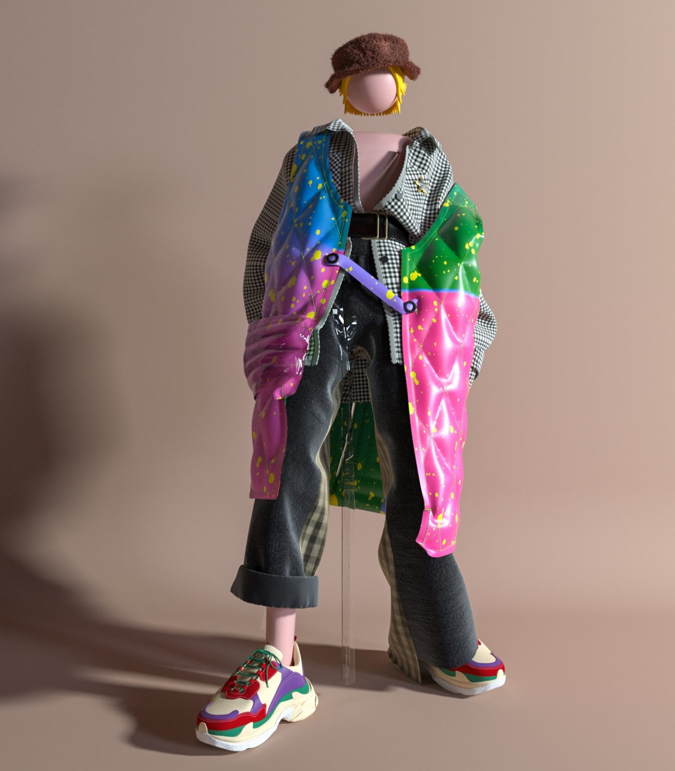 Mix and match — серия работ китайского 3D-иллюстратора UV zhu — Оди. О ...