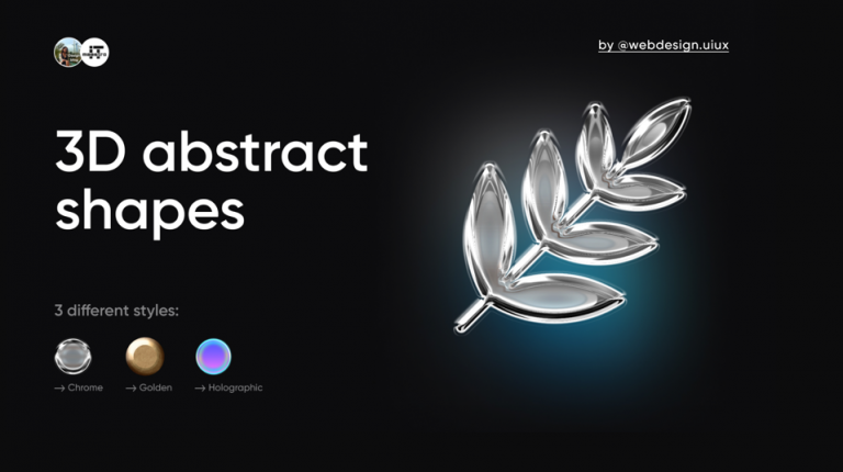 25 бесплатных 3D-библиотек в Figma — Оди. О дизайне