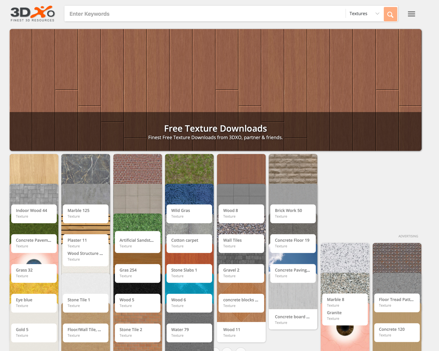 Подборка сайтов с бесплатными 3D-моделями, PBR-текстурами, HDRI-картами ...