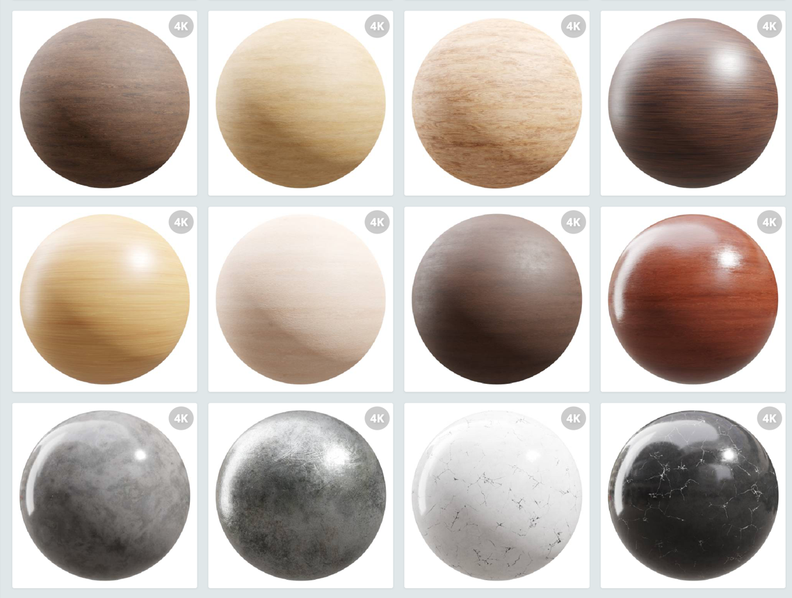 Подборка сайтов с бесплатными 3D-моделями, PBR-текстурами, HDRI-картами и VDB — Оди. О дизайне