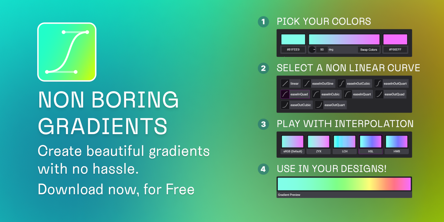 Ещё 17 Figma-инструментов для создания градиентов — Оди. О дизайне