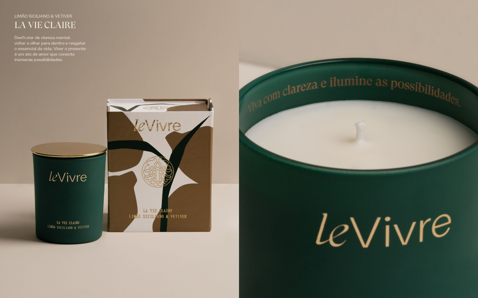 Стиль и упаковка свечей бразильского бренда LeVivre — Оди. О дизайне