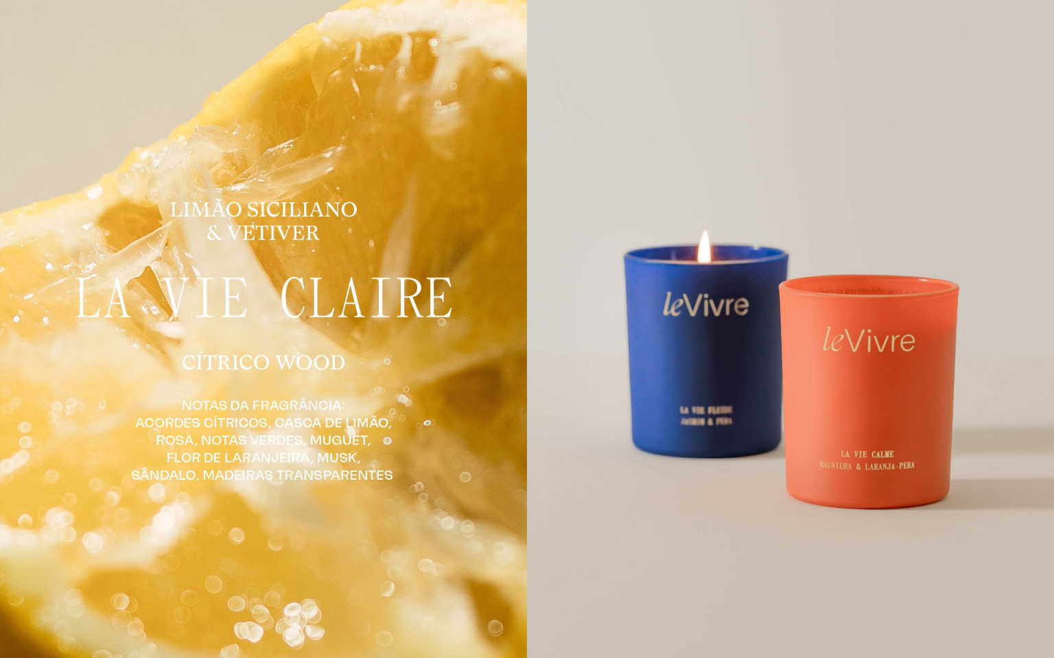 Стиль и упаковка свечей бразильского бренда LeVivre — Оди. О дизайне