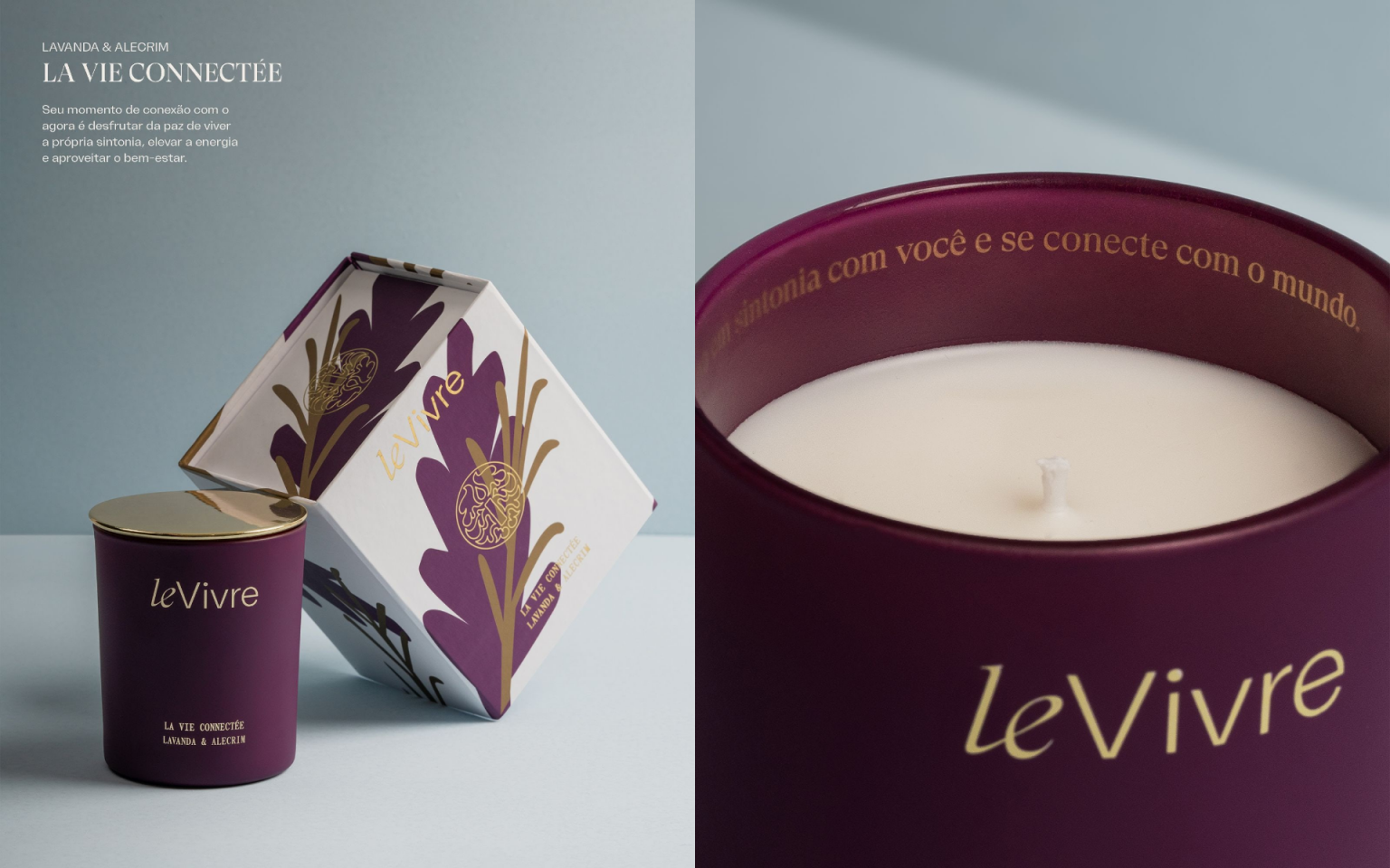 Стиль и упаковка свечей бразильского бренда LeVivre — Оди. О дизайне