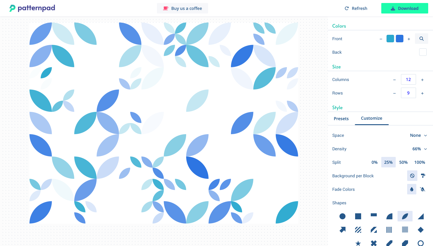 19 бесплатных генераторов и библиотек для создания фонов и паттернов — Оди. О дизайне