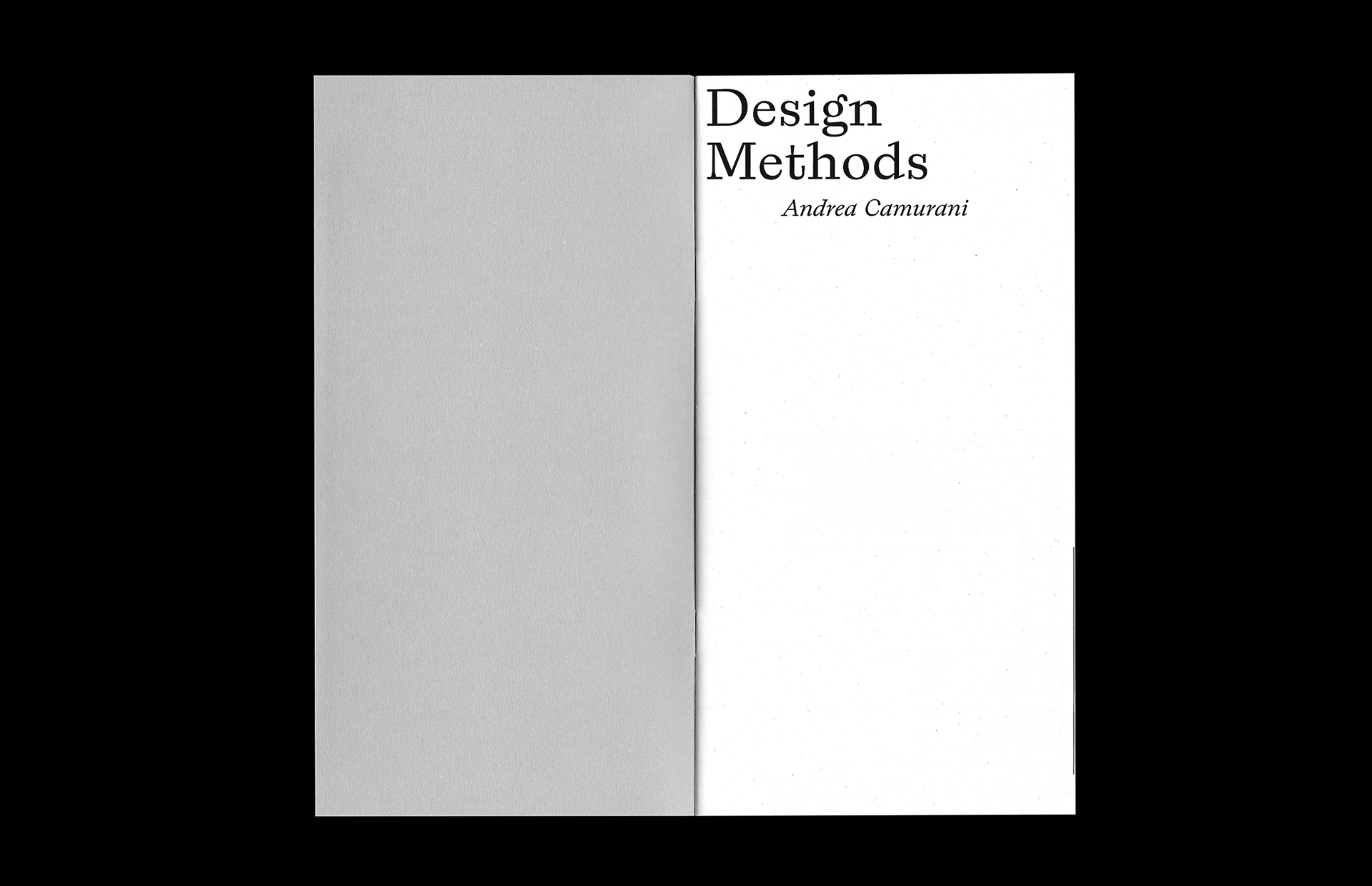Design Methods — брошюра о дизайн-методах — Оди. О дизайне