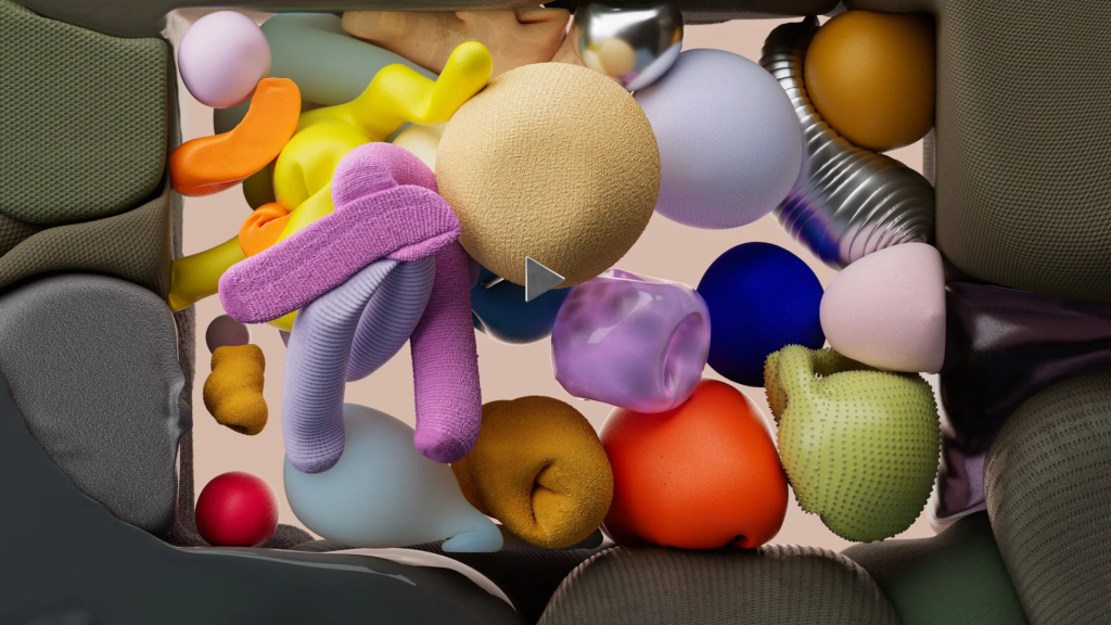 3D-образы искусственного интеллекта в проекте Visualising AI от Google DeepMind — Оди. О дизайне